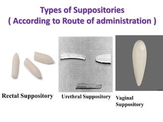 Suppository | PPTX
