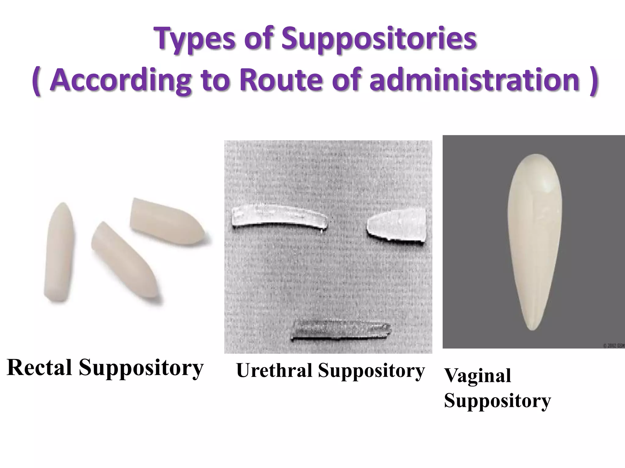 Suppository | PPTX