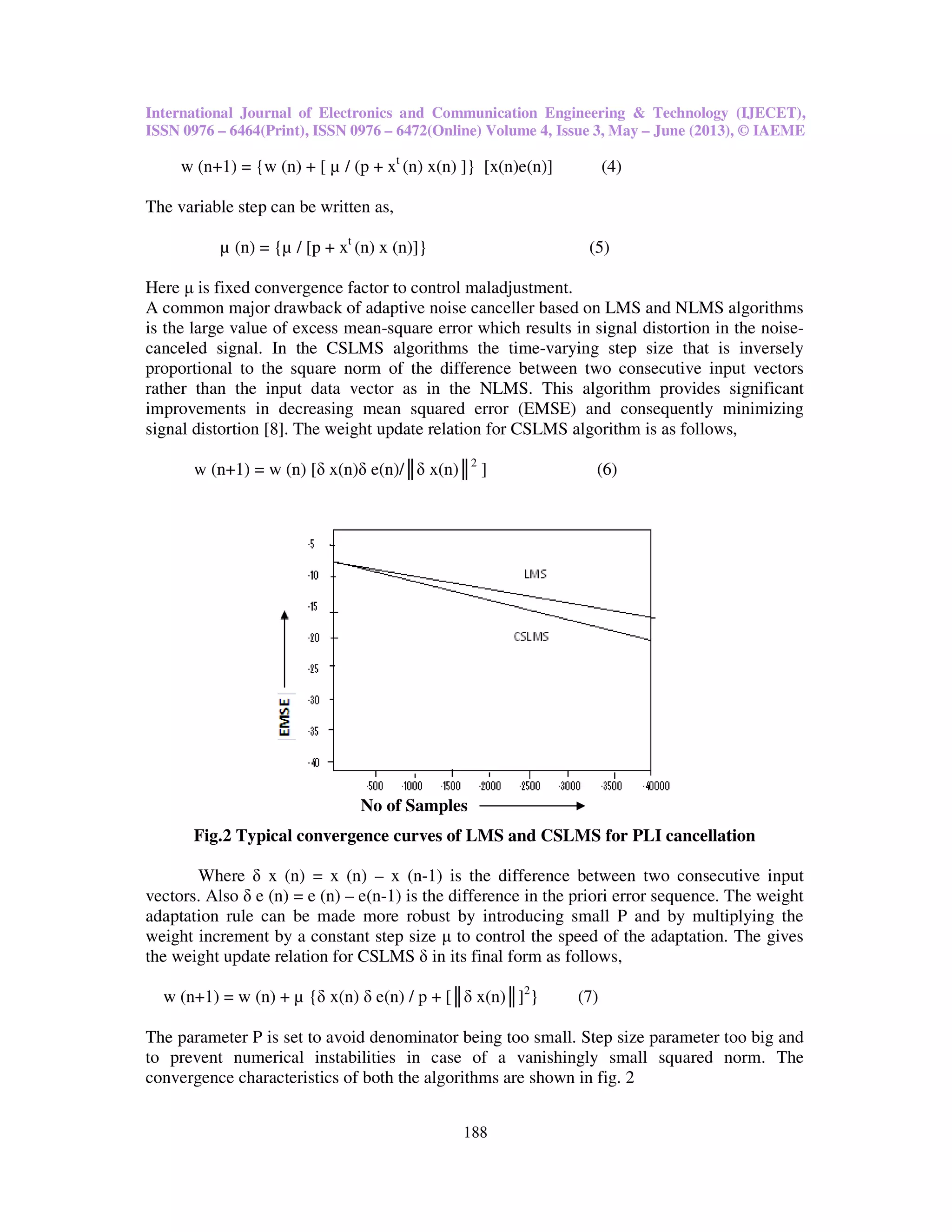 Suppression Of Power Line Interference Correction Of Baselinewanders