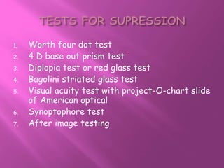 Suppression third yr arya | PPT