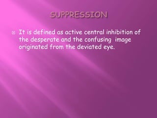 Suppression third yr arya | PPT