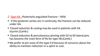 Supra condylar fracture | PPTX