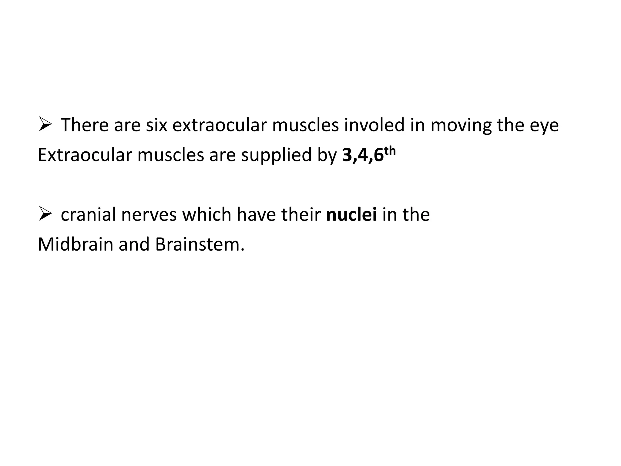 Supra nuclear eye movements | PPTX