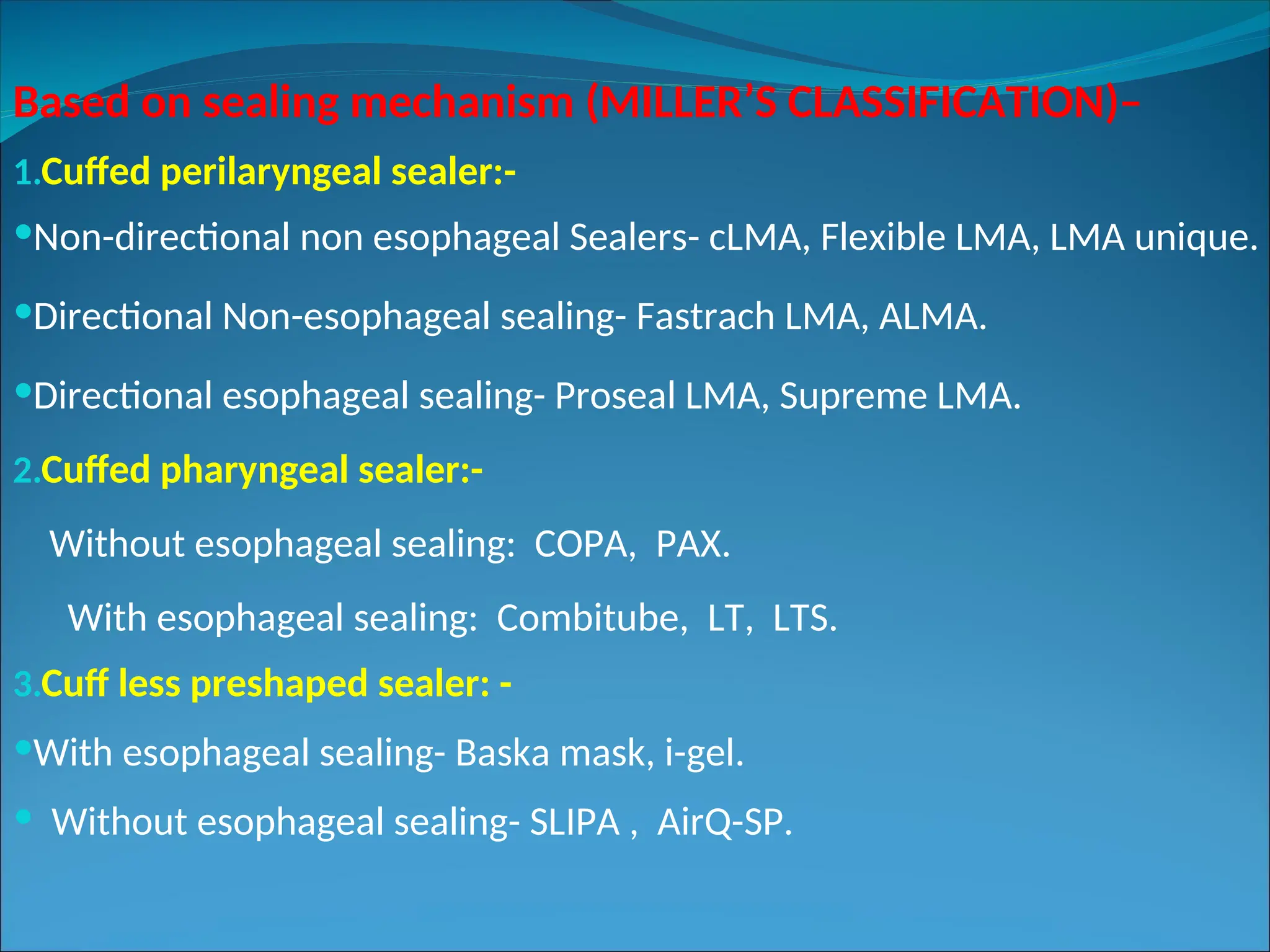 SupraAD-1 and anaesthetic considerations .ppt