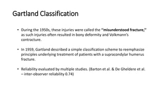 Supracondylar Fractures | PPTX
