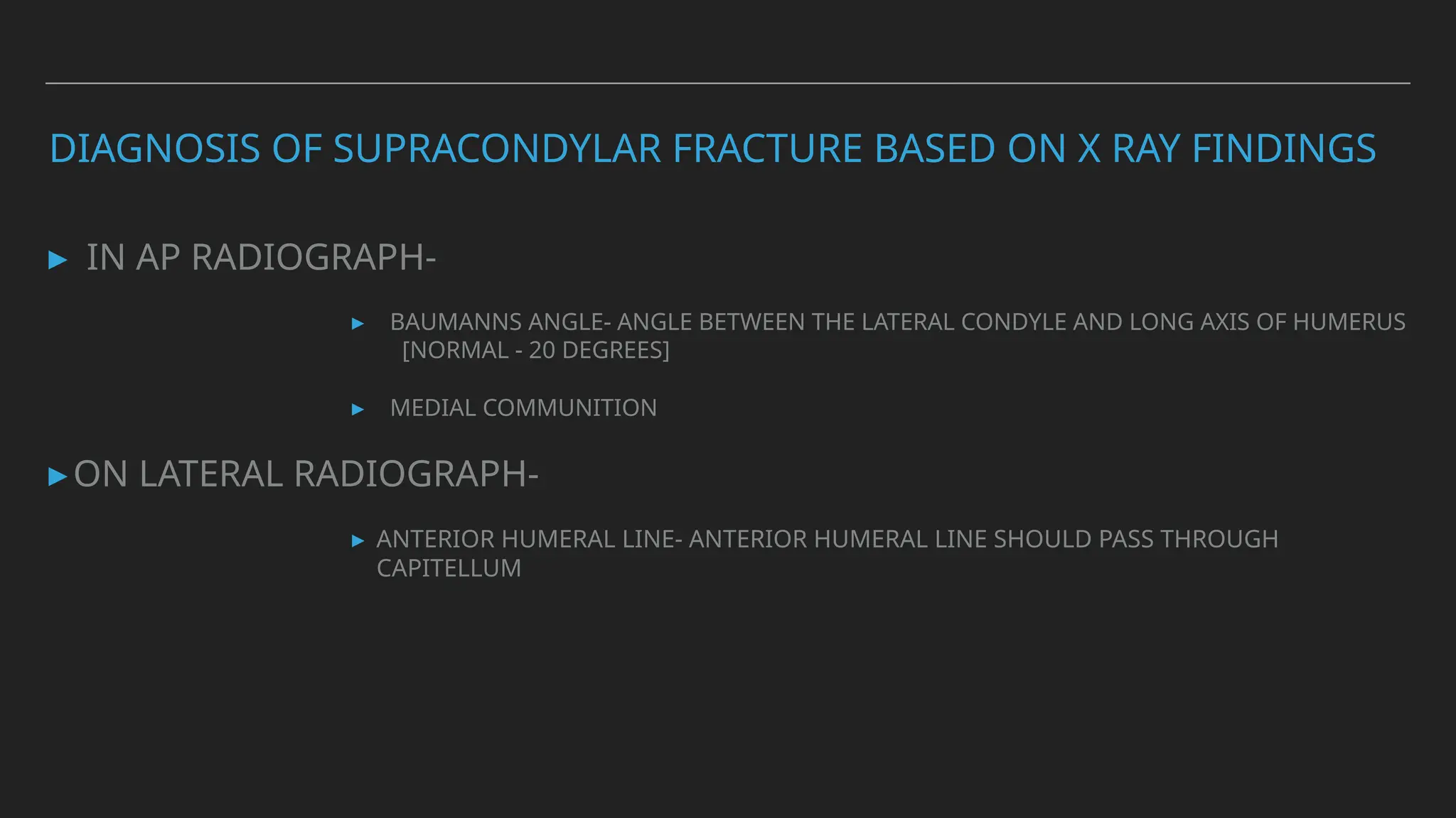 SUPRACONDYLAR FRACTURES OF HUMERUS IN CHILDREN.pptx