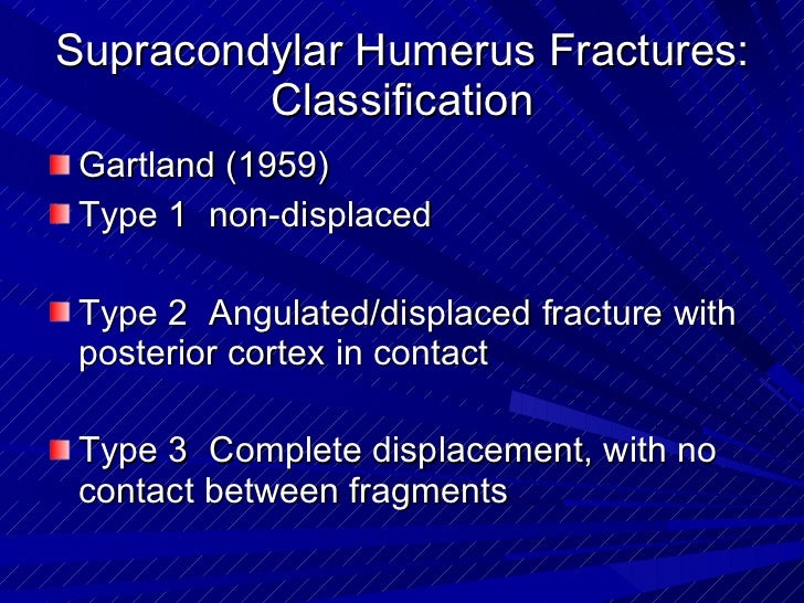 Supracondylar fractures in_children