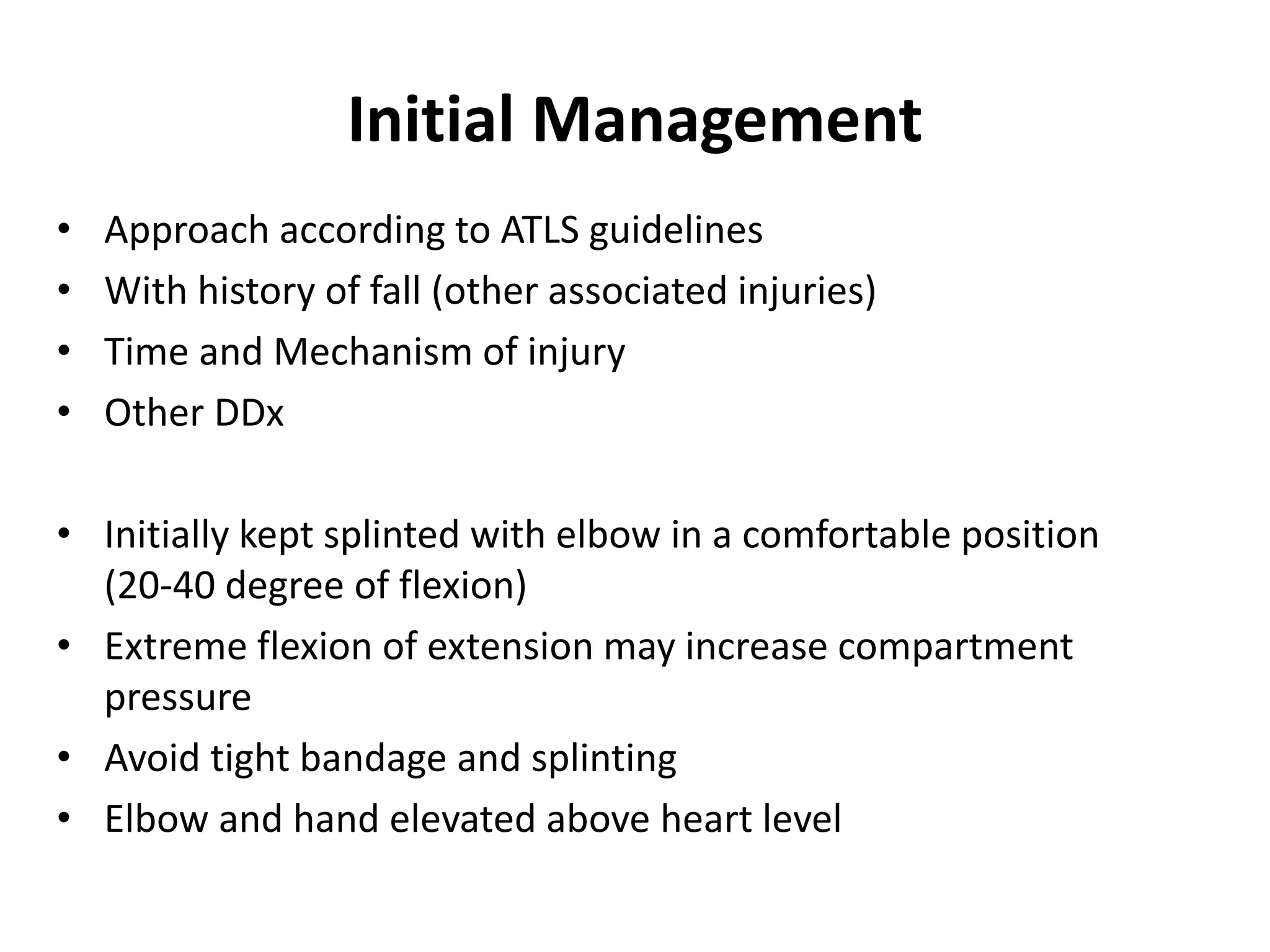 Supracondylar humeral fracture | PPTX