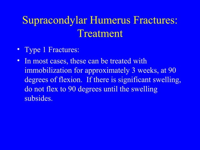 Supracondylar humerus and pink pulseless extremity | PPT
