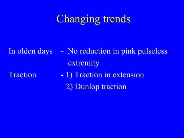 Supracondylar humerus and pink pulseless extremity | PPT