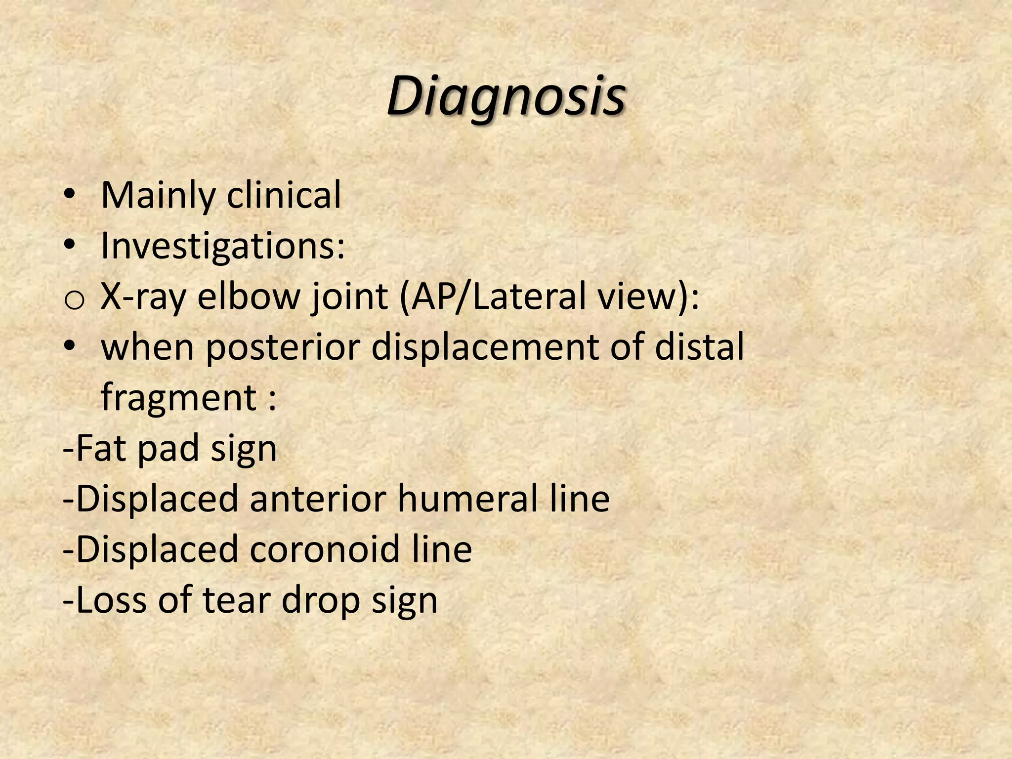 Supracondylar humerus fractures in children | PPTX