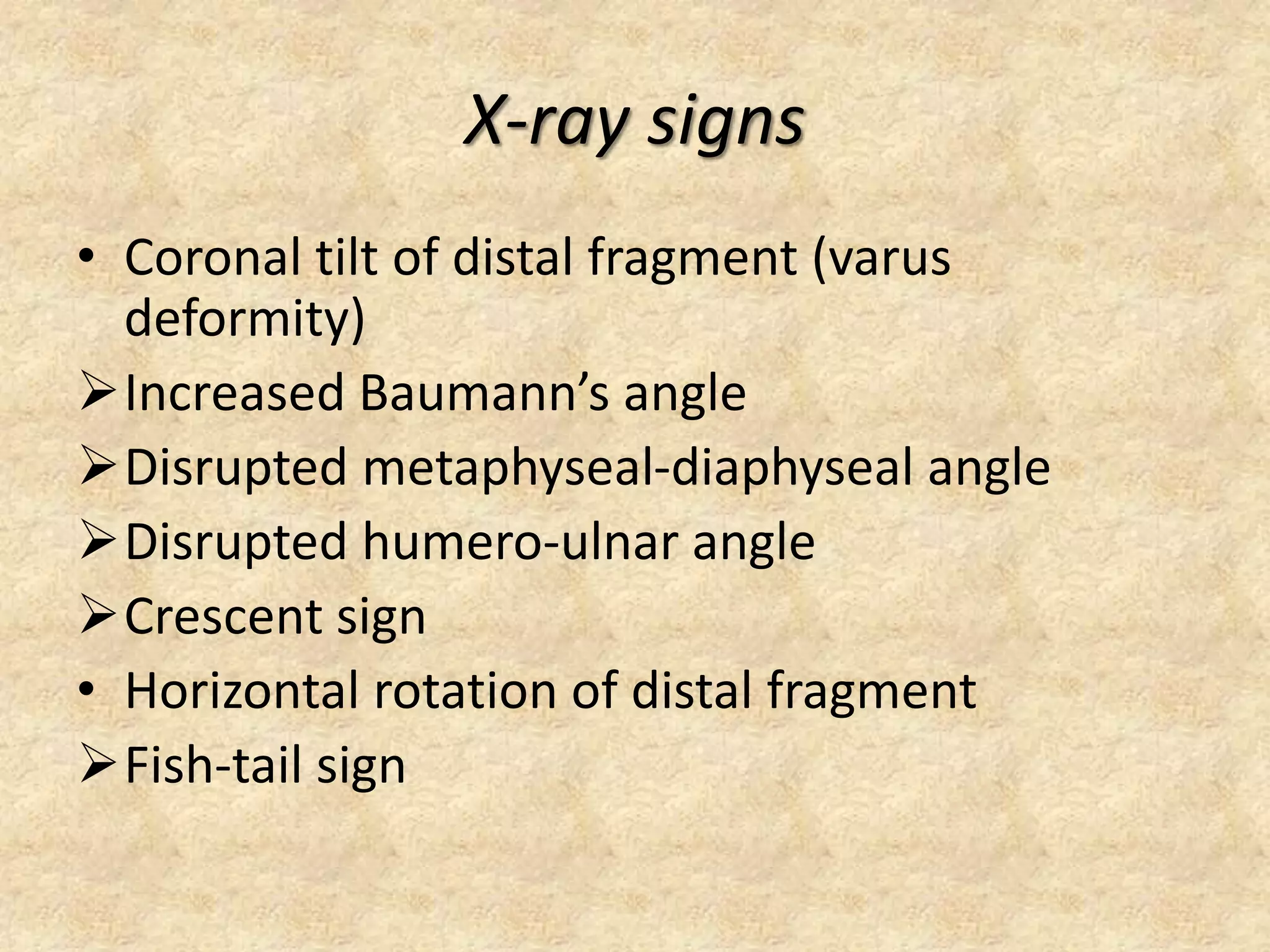 Supracondylar humerus fractures in children | PPTX