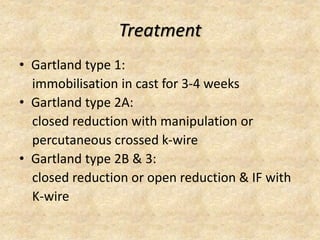 Supracondylar humerus fractures in children | PPTX