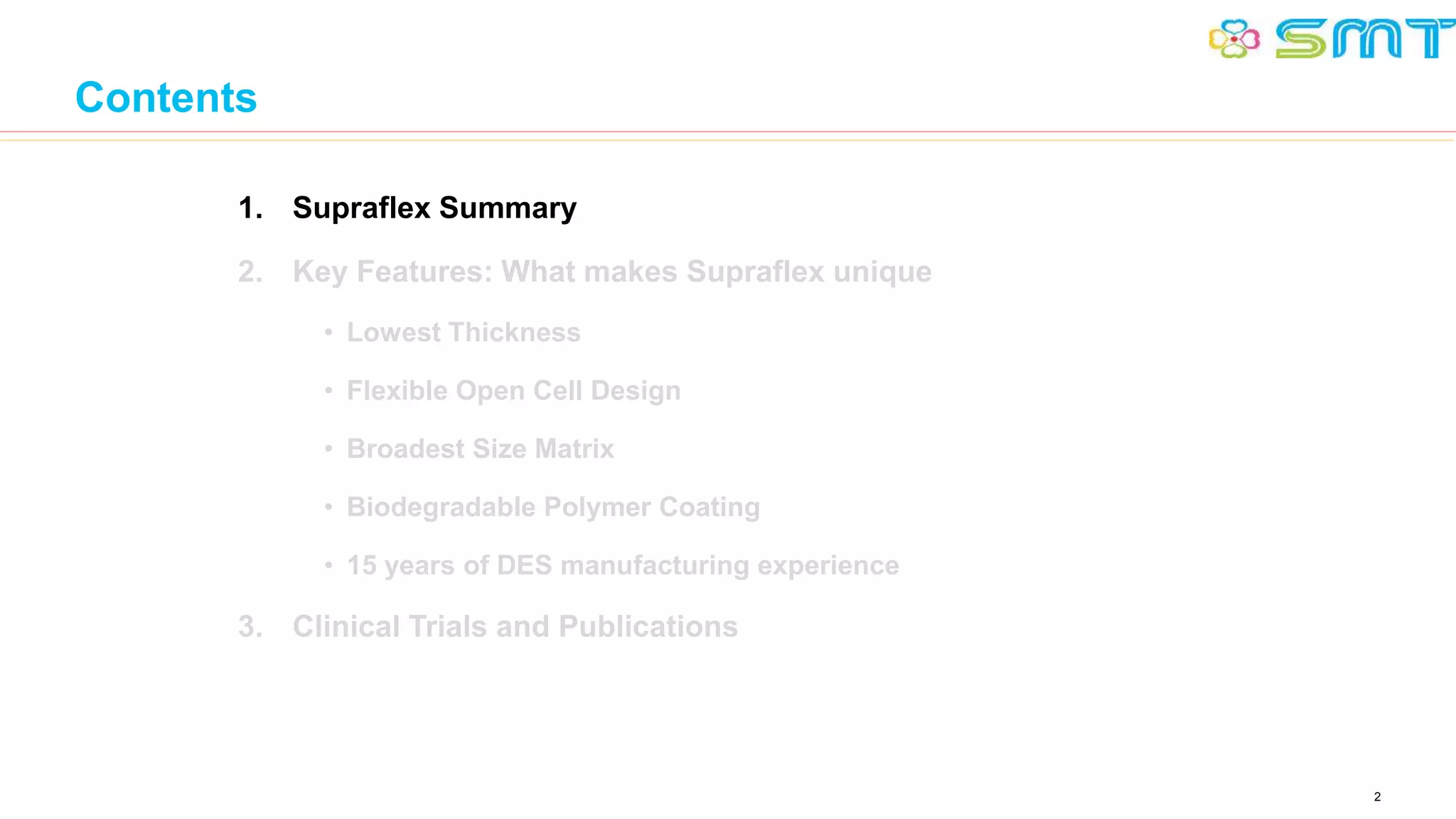 Supraflex ultra thin coronary stent DES | PPT