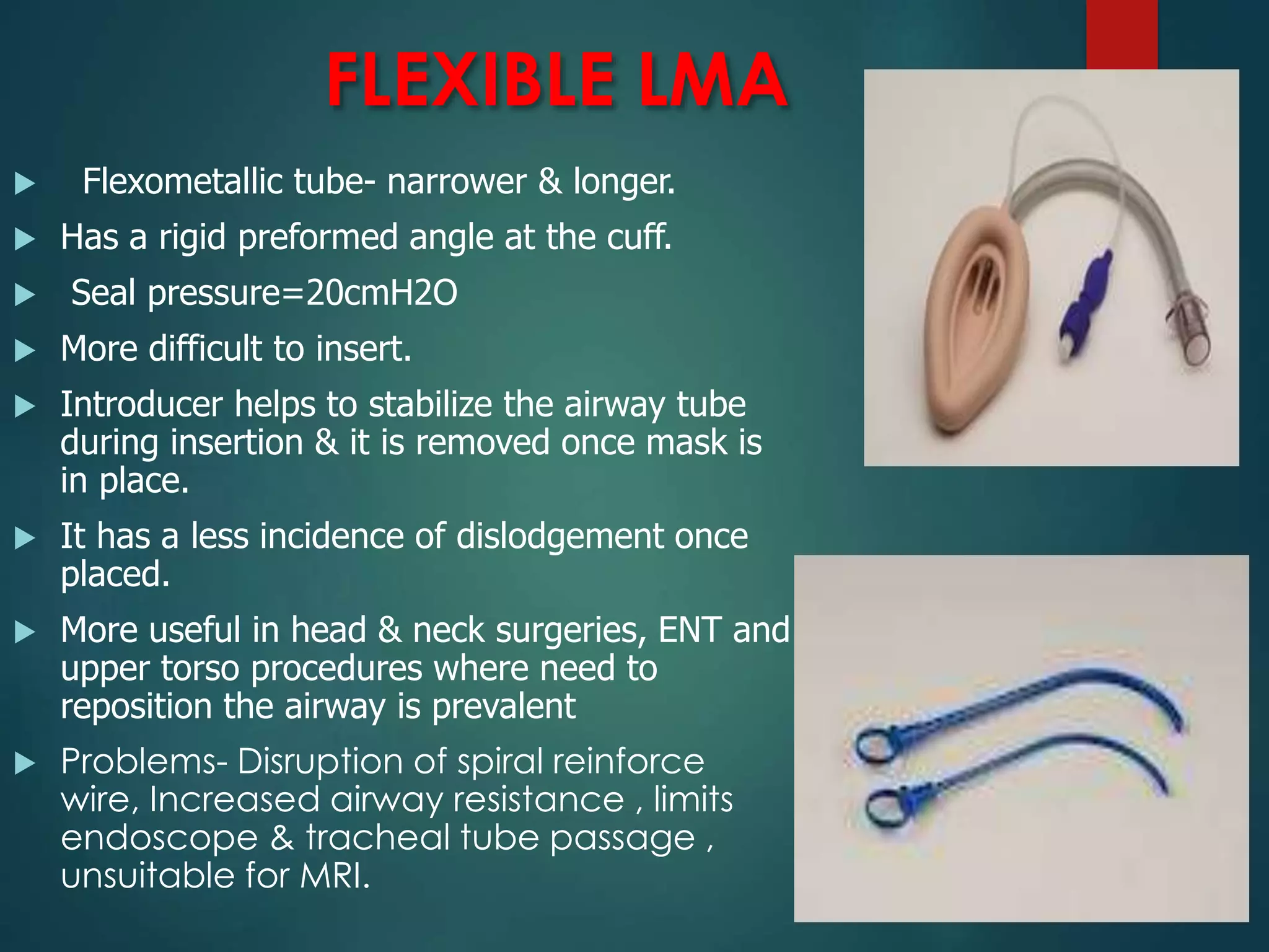 Supraglottic airway device | PPTX