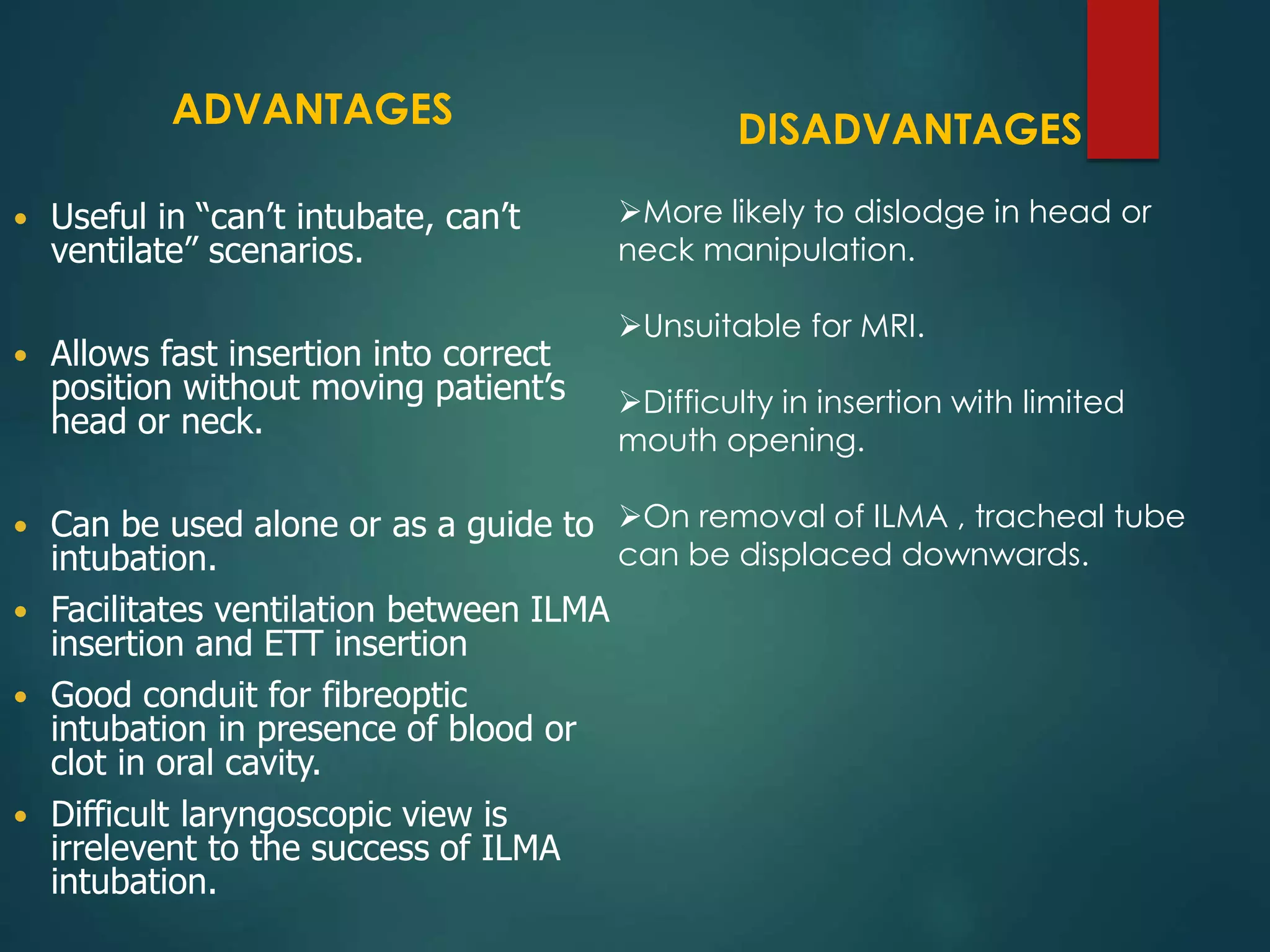 Supraglottic airway device | PPTX