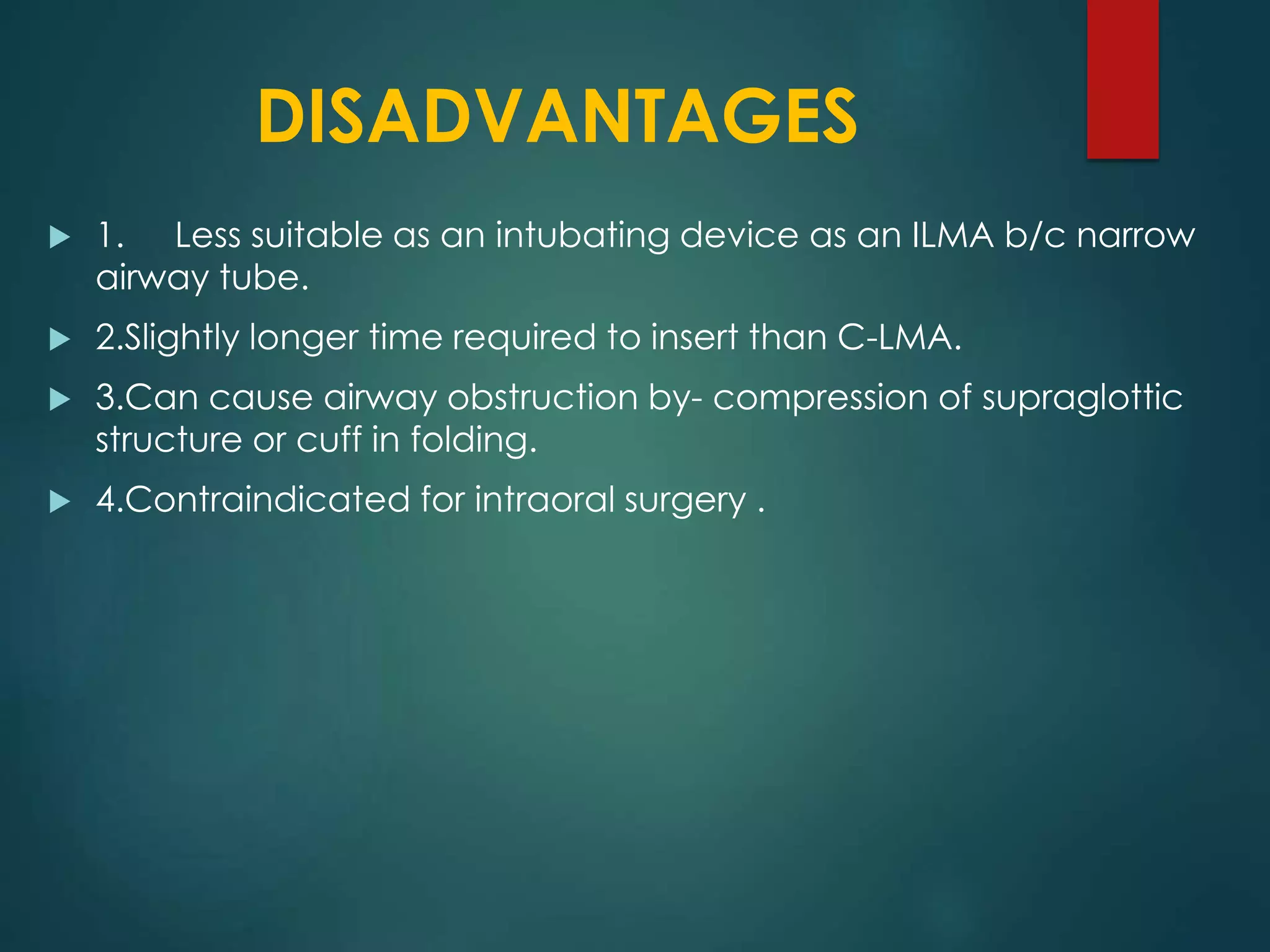 Supraglottic airway device | PPTX