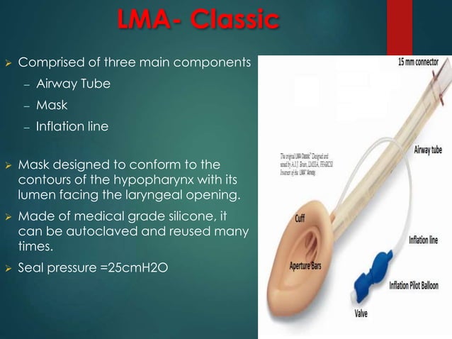 Supraglottic airway device | PPT