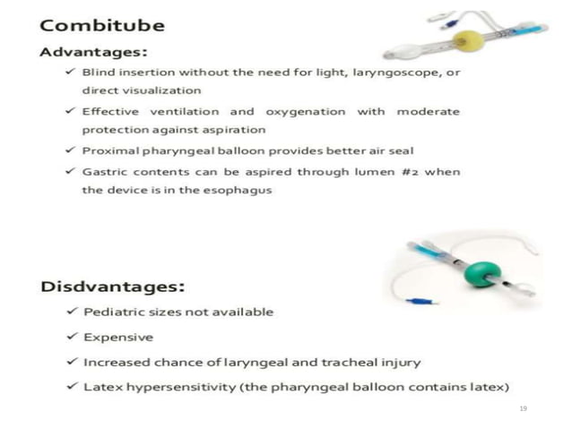 Supraglottic airway devices | PPTX | Ear, Nose and Throat Conditions ...