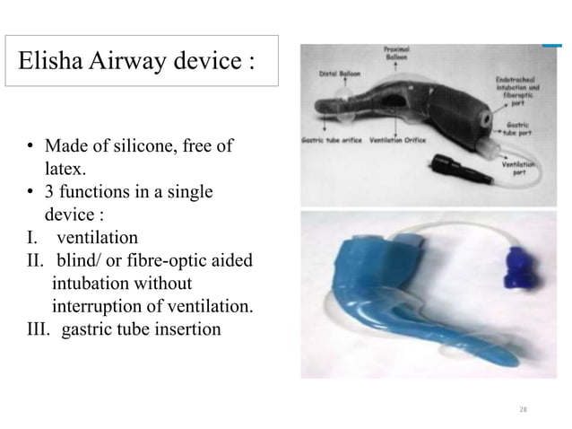 Supraglottic airway devices | PPTX | Ear, Nose and Throat Conditions ...