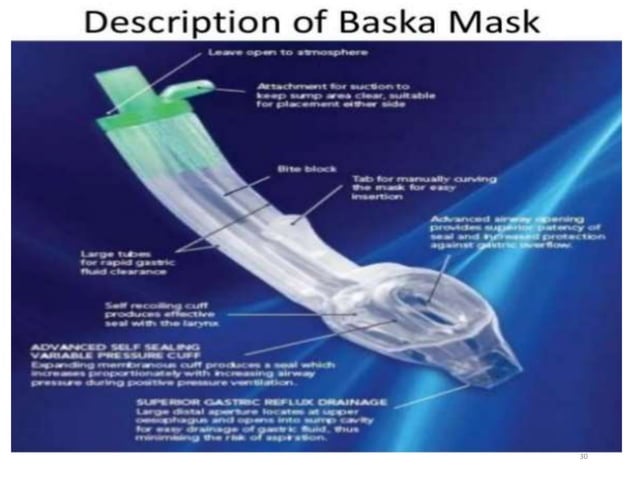 Supraglottic airway devices | PPTX | Ear, Nose and Throat Conditions ...