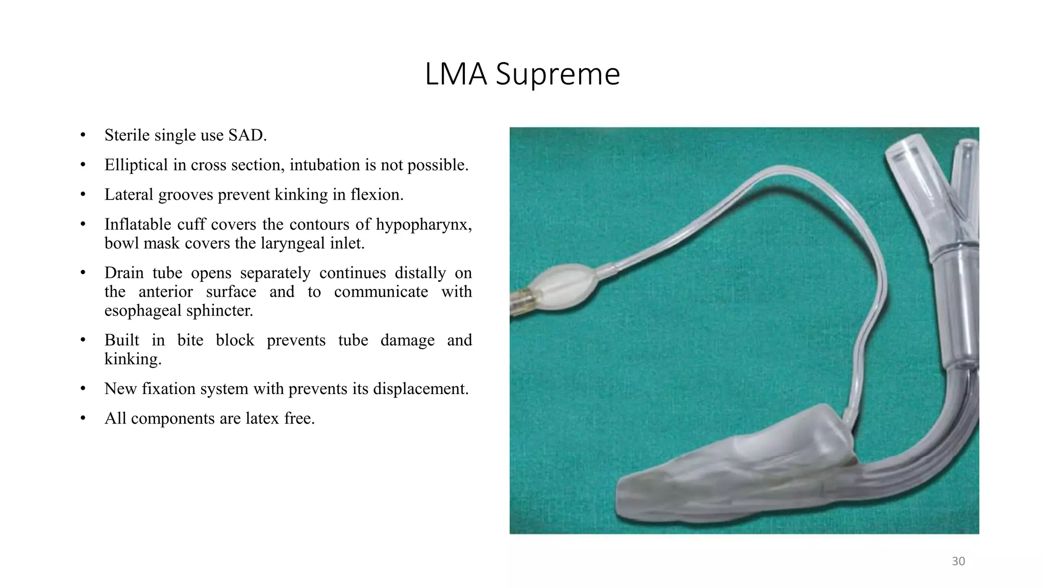 Supraglottic Airway Devices -.pptx