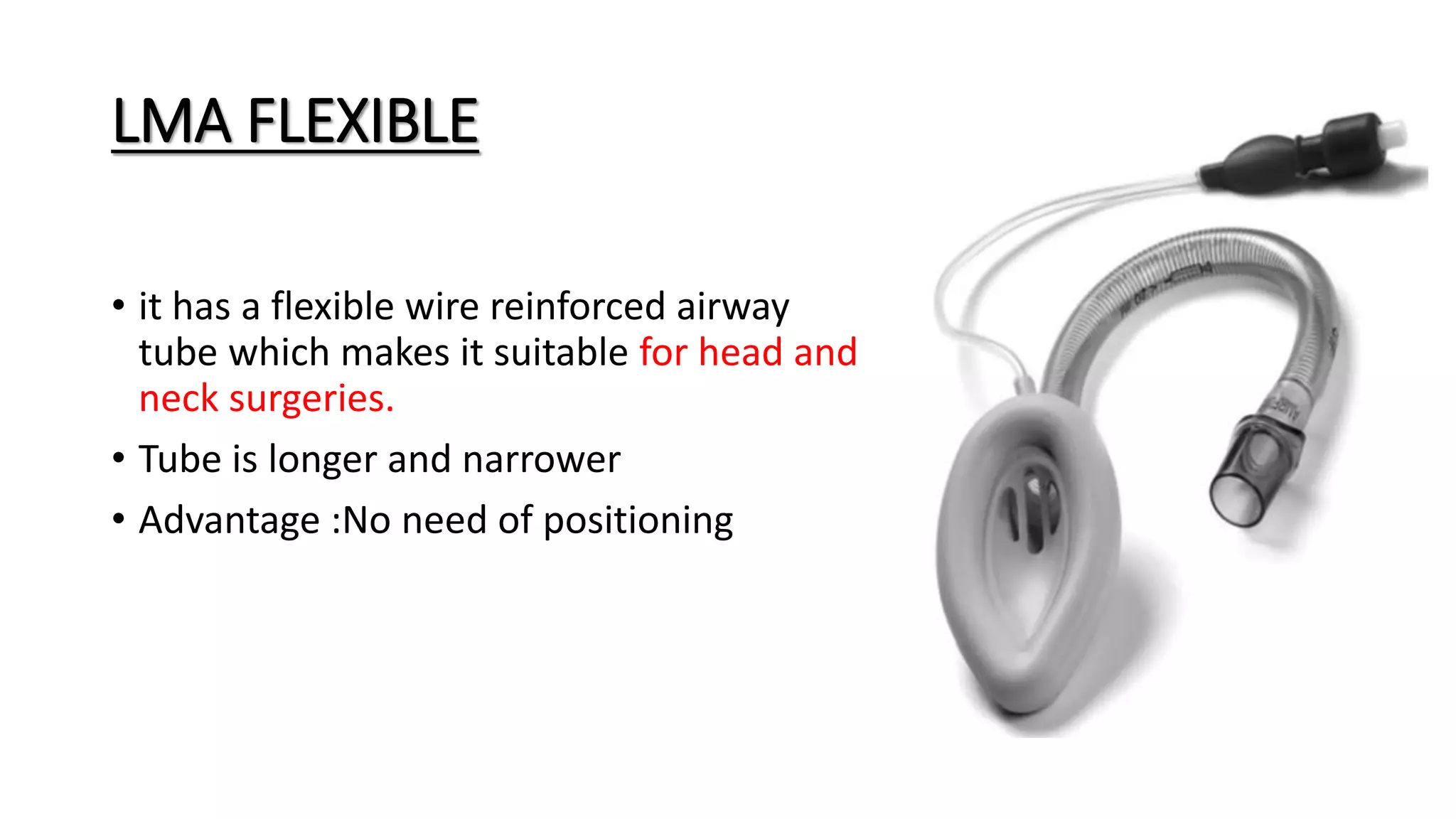 Supraglottic airway devices | PPTX