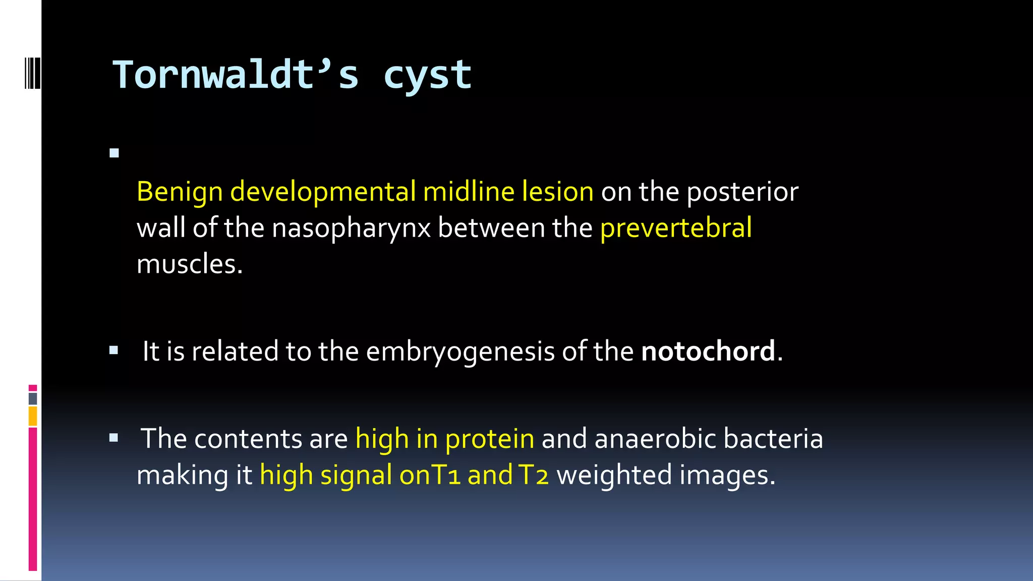 Suprahyoid cysts on CT & MRI | PPTX