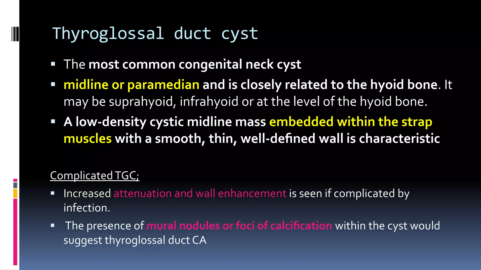 Suprahyoid cysts on CT & MRI | PPTX