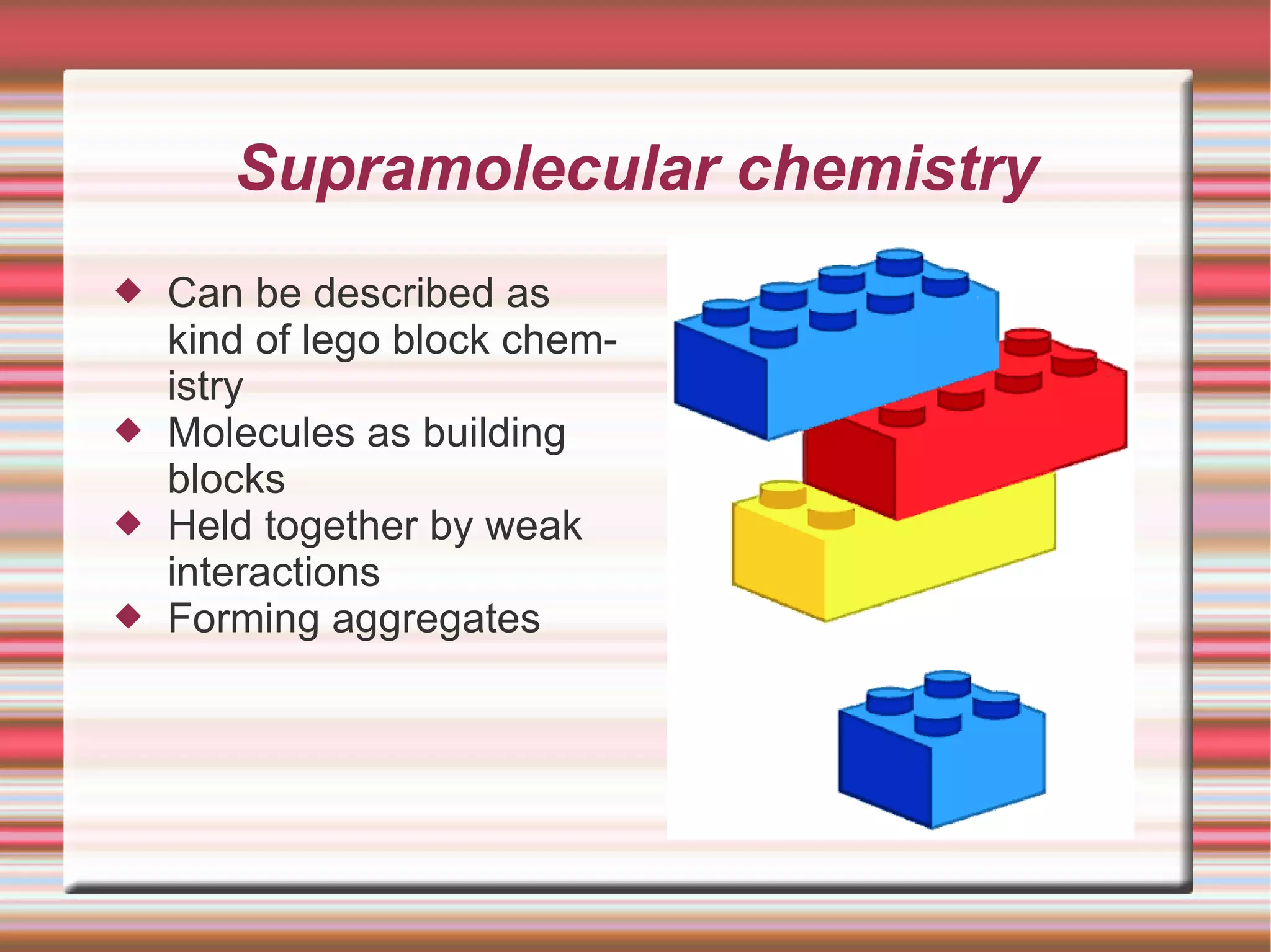 Supramolecular chemistry | ODP
