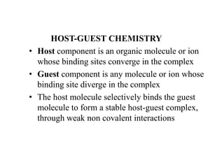 SUPRAMOLECULAR CHEMISTRY for life sciences and agriculture.pptx
