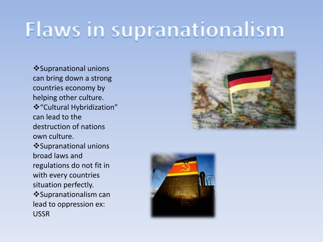 Supranationalism powerpoint | PPTX | Europe Travel | Travel Locations