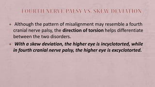 Supranuclear control of eye movements | PPTX