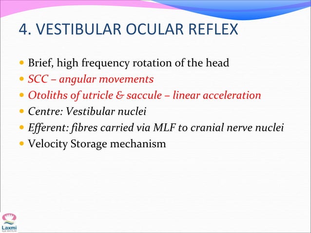 Supranuclear pathways and lesions | PPTX