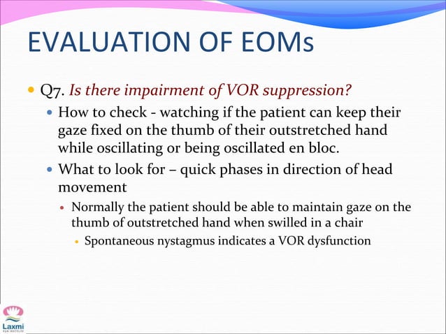 Supranuclear pathways and lesions | PPTX