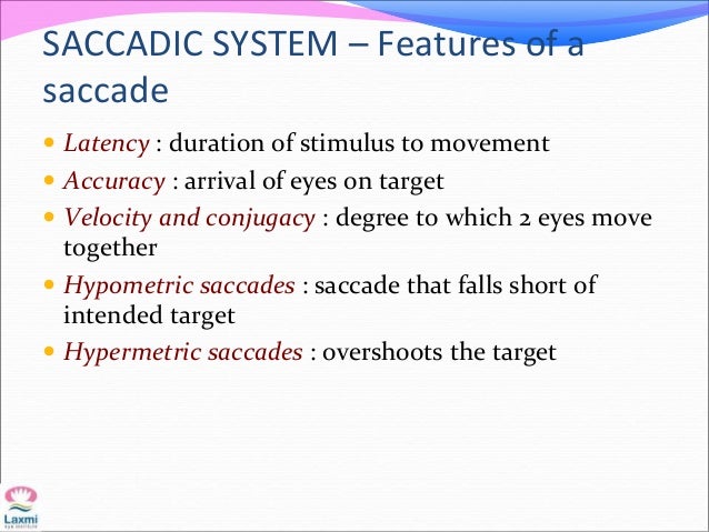 Supranuclear pathways and lesions