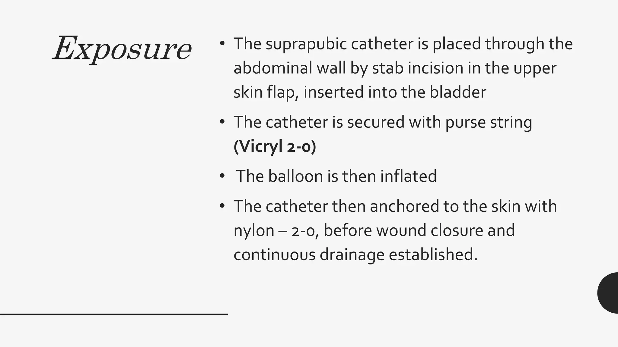 Supra pubic cystostomy | PPTX