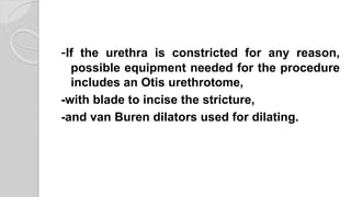Supra pubic cystostomy | PPTX