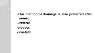 Supra pubic cystostomy | PPTX