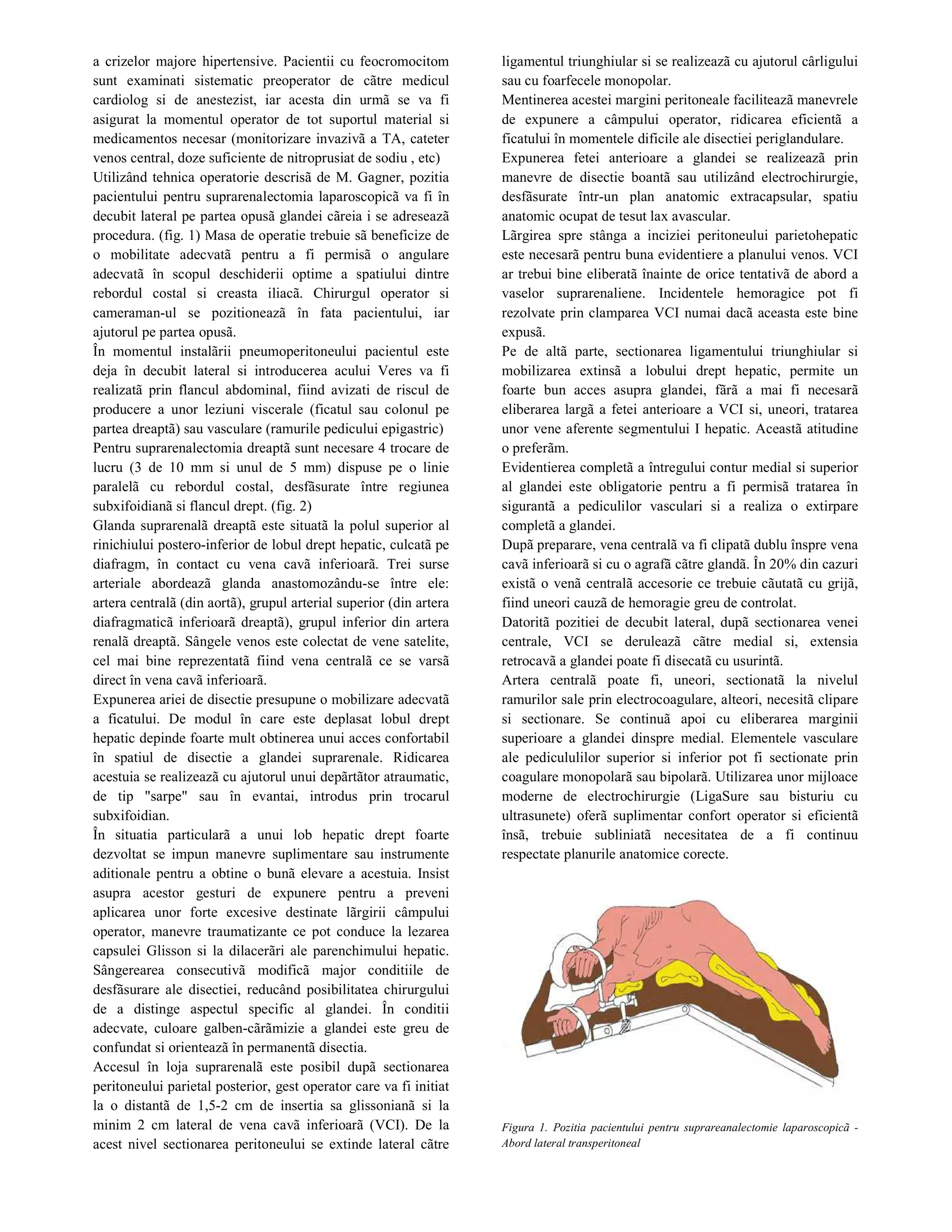 Suprarenalectomia laparoscopica | PDF