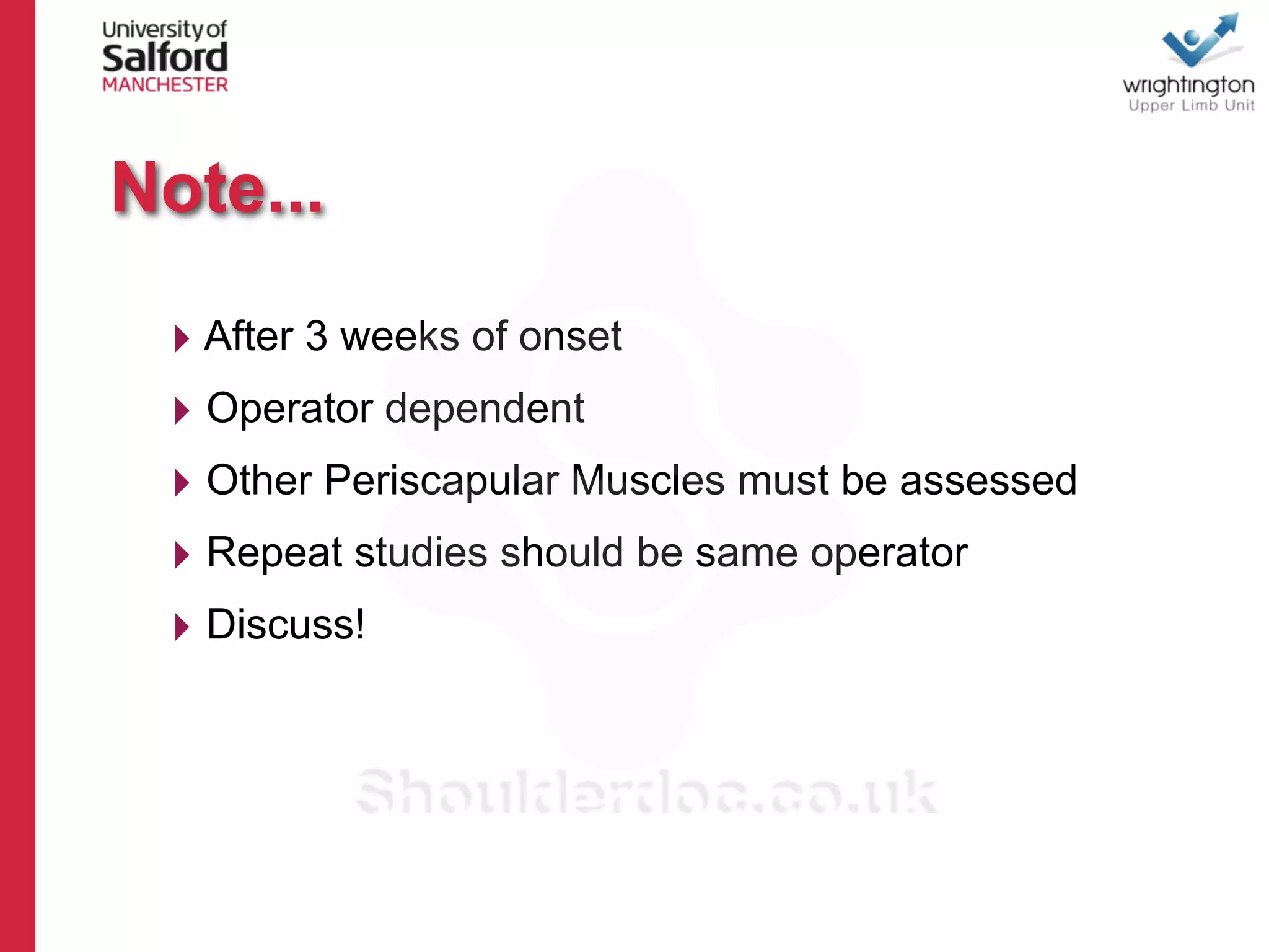 Suprascapular Nerve Palsy - Lennard Funk 2015 | PDF