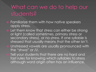 Suprasegmentals | PPSX