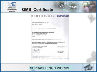 Suprash Engineering | PPT