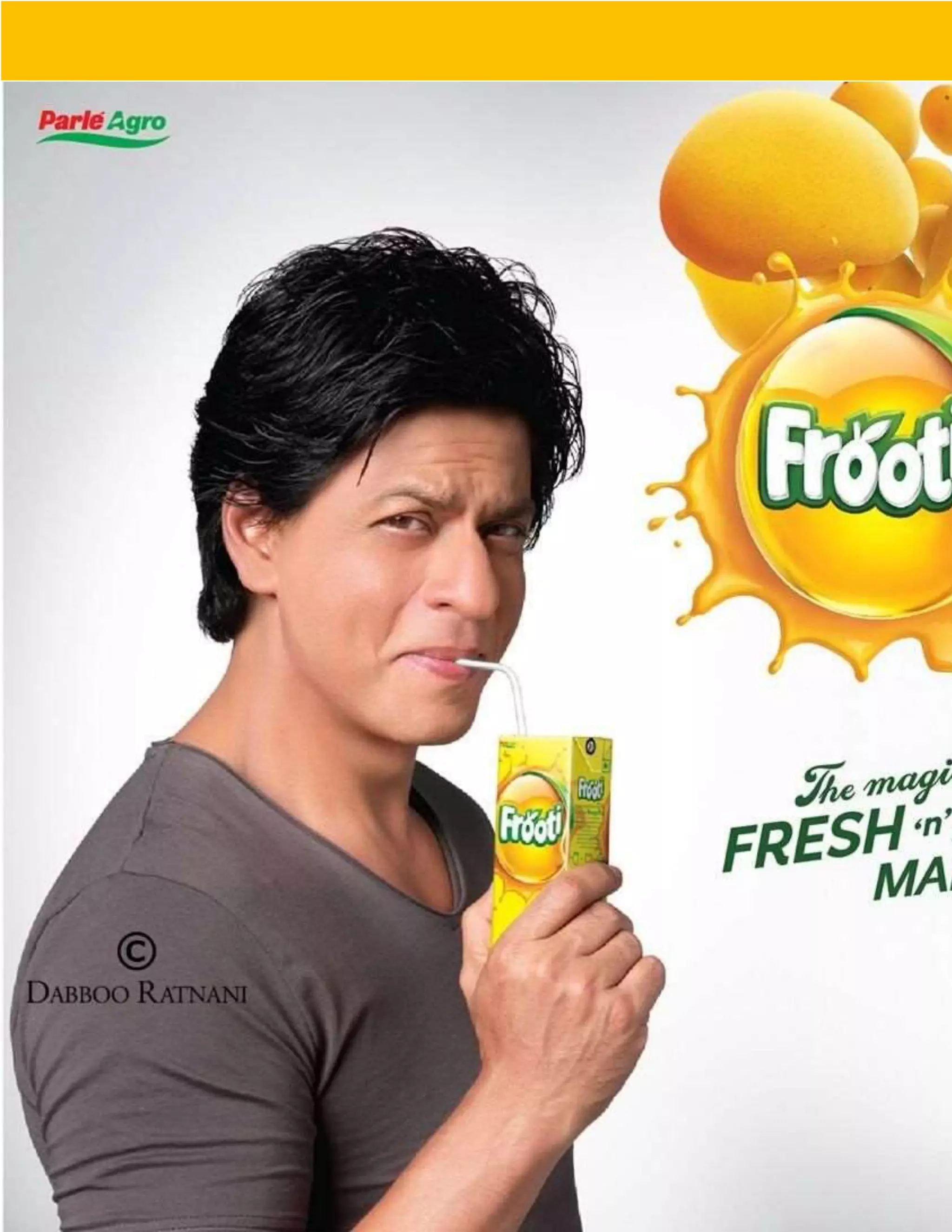 Project on Parle Agro's Mango Frooti | DOCX