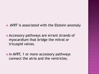Supraventricular tacchycardias | PPTX