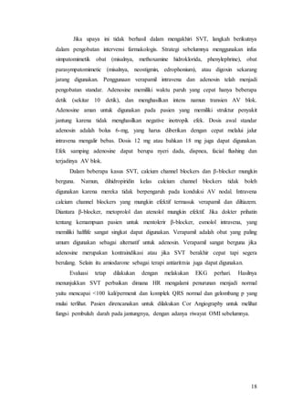 Supraventrikuler takikardi | DOCX