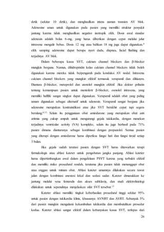 Supraventrikuler takikardi | DOCX