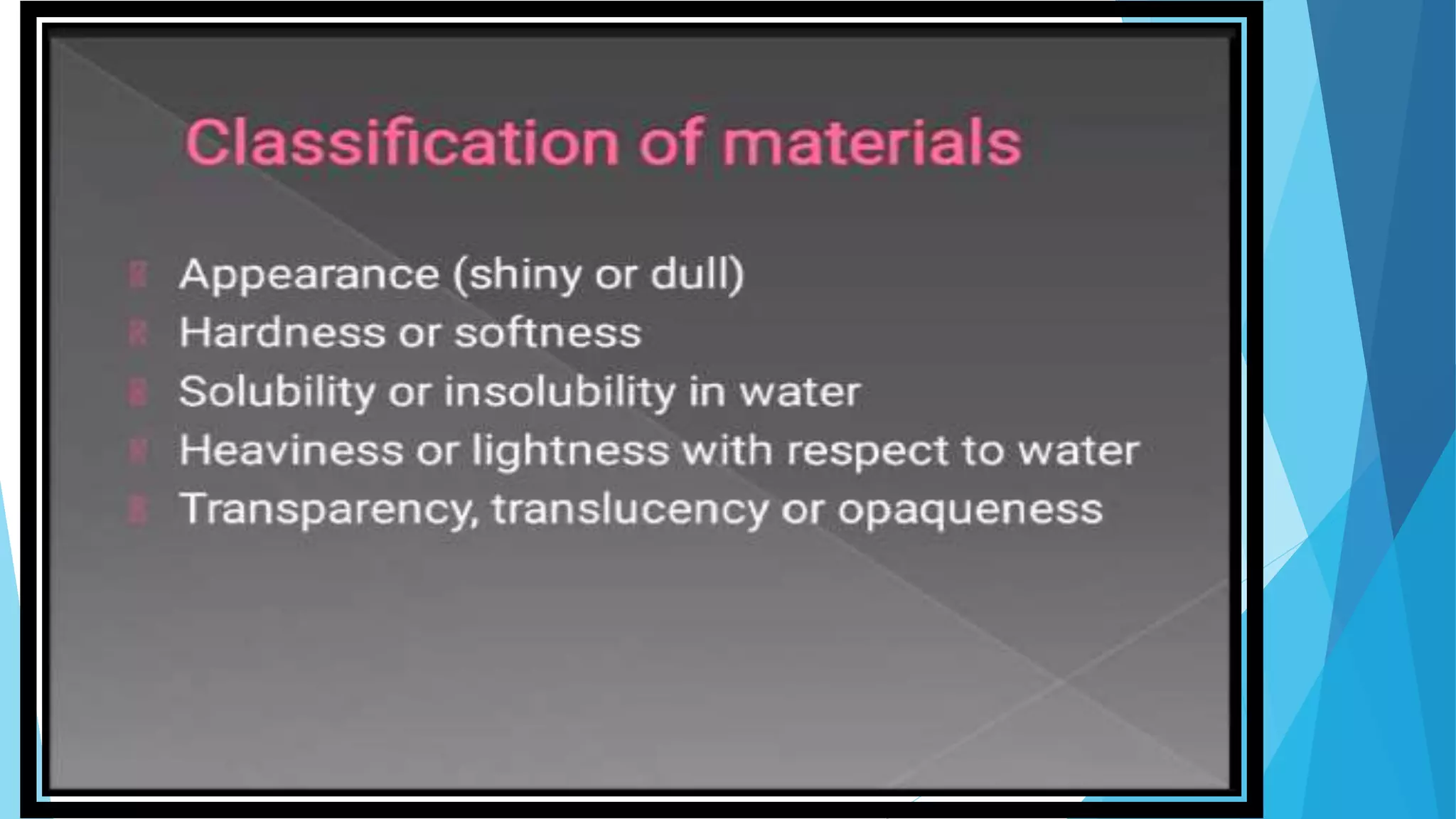sorting materials into groups class 6 ppt | PPTX