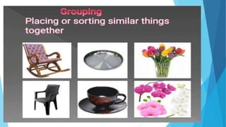 sorting materials into groups class 6 ppt | PPTX