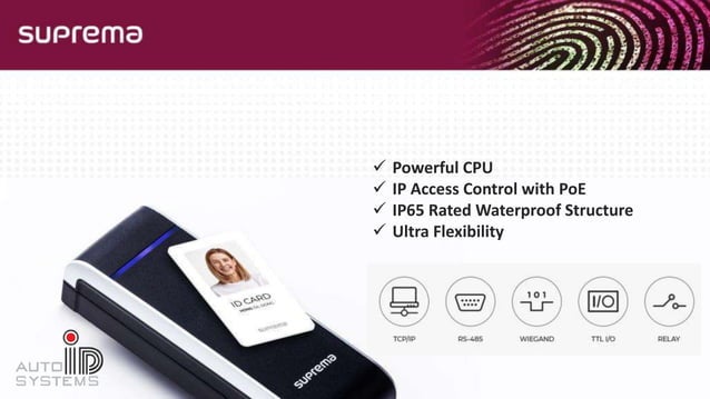 Suprema-AutoID recognition technology.pptx